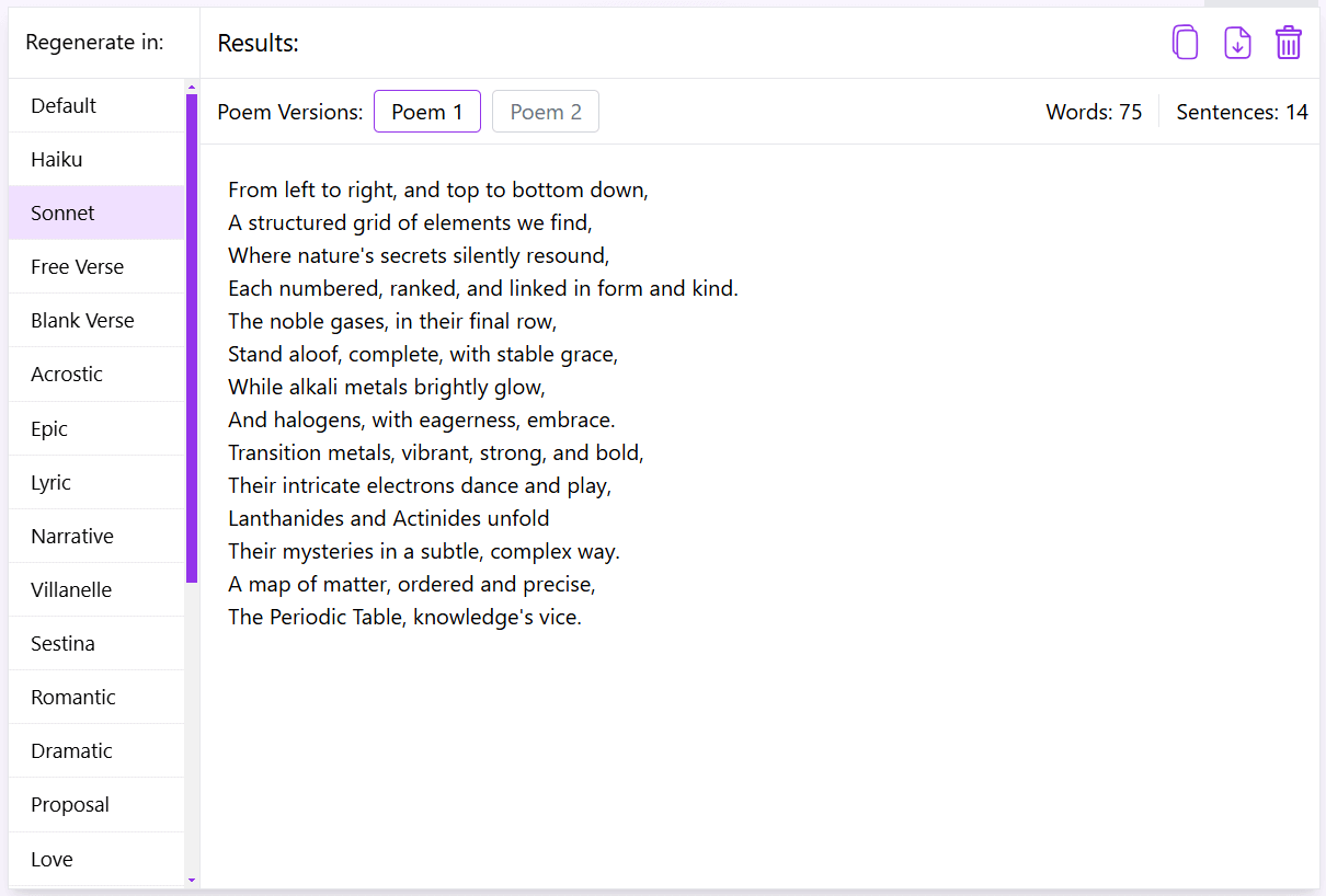 How to Write Poems Using AI Poem Generator?